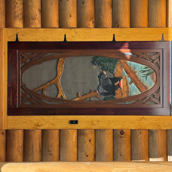 Swimming Loons Wood Wall Art, Swimming Loons Wood Art, Swimming Loons ...