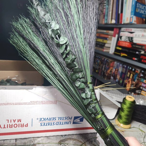 Broom Corn for Sale 20 Hand Dyed 1/2 Lb Bundles, Known as Broom Grass ...