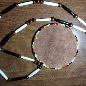 20 Buffalo Bone Beads Bone Horn Hairpipe Beads Native Choker Beads ...