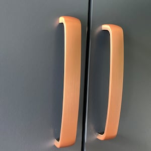 Matt Black Slim Squared Angular Kitchen Cabinet Handle 160mm Bedroom ...