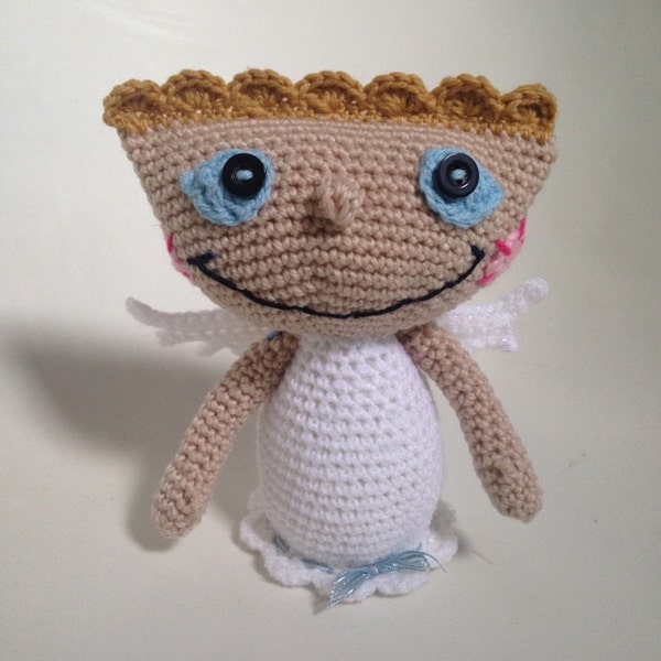 Crochet Angel Pattern Diy Crochet Pattern Etsy