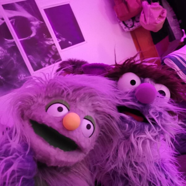 Little Gustav, an Orange Muppet Who Likes Birds, Sandwiches With Cheese ...