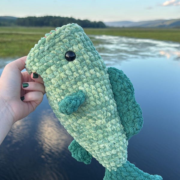 PATTERN: Plush Barry the Bass Pattern Instructions for Making a Bass ...