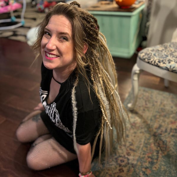 Wool Dreads Full Set DE Dreadlocks Extensions Brown Irish Cream Blond ...