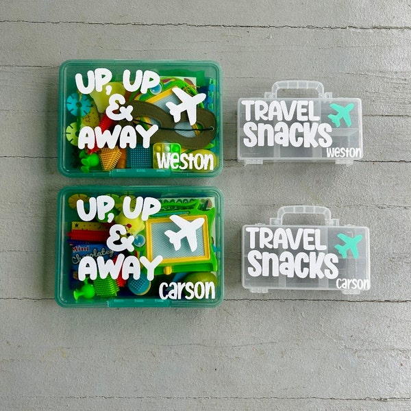 Travel Snack Box | Kids Snack Container, Toddler Adult | Food Storage ...