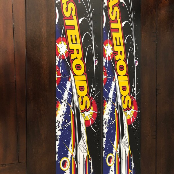 Asteroids Arcade Marquee for Reproduction ATARI Header/backlit Sign - Etsy