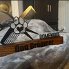 Custom Excavator Desk Name Plate Wedge, Personalized Nameplate Office ...