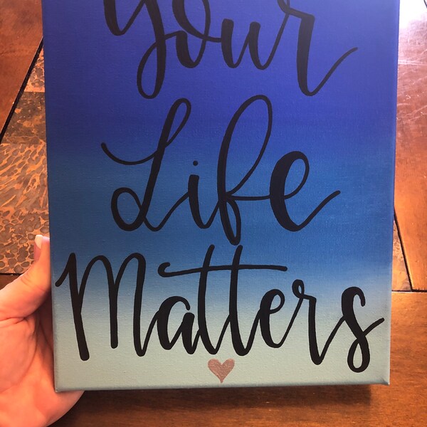 Custom Quote Painting, Custom Quote Canvas, Custom Quote Wall Art ...