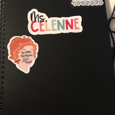 Ms. Frizzle Sticker the Magic School Bus Sticker Teacher Stickers ...