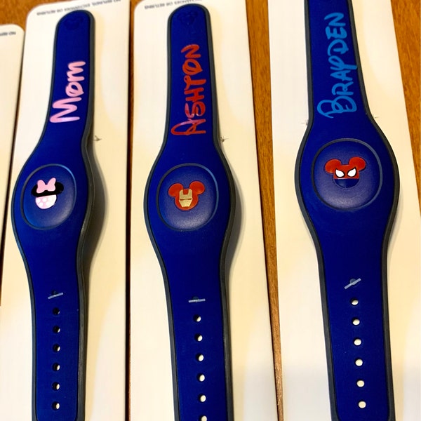 Personalized Name Decal for Magicband 2.0 and Magicband+ | Vinyl ...