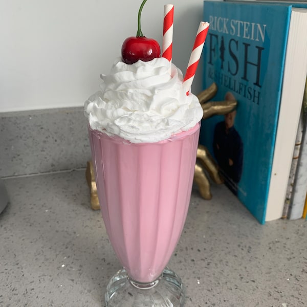 Fake Artificial Milkshake | Food Prop | Photo Shoot | Diner Milkshake ...
