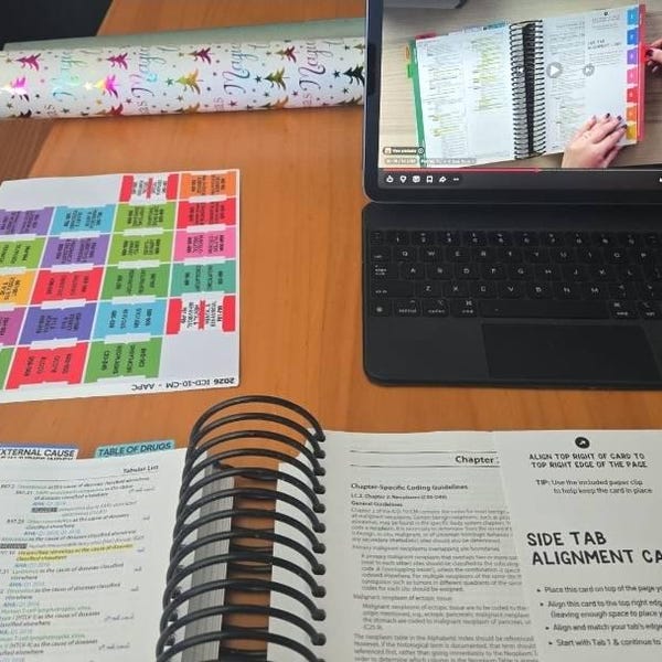 2026 ICD-10-CM - Tabbing System | Medical Coding Tabs | Book Tabs (book NOT Included) - Etsy