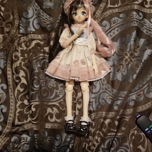 Red Vintage BJD Palace Dress 1/3 1/4 1/6 Clothes Doll Dress - Etsy