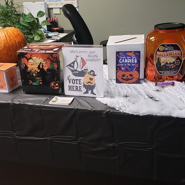 Pumpkin Decorating Voting Ballots DIY Digital Download - Pumpkin ...