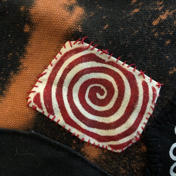 Candlestick Patch | Linoprint | Block Print - Etsy