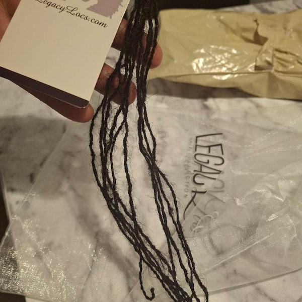 100 Locs Bundle Standard Coiled Tips Honey Tip Handmade Loc Extensions ...