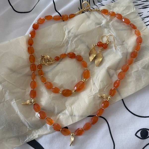 Stunning Pink Pearls + Thai Hill Tribe Silver 24k Gold Vermeil Necklace ...