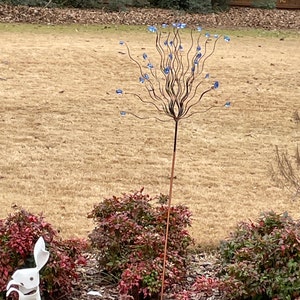 Flower Chime Stake Garden Art - Etsy