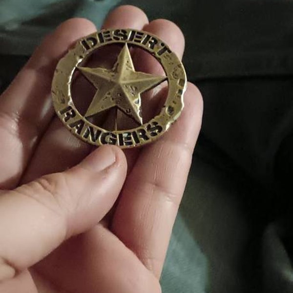 Desert Ranger Badge Brooch - Etsy