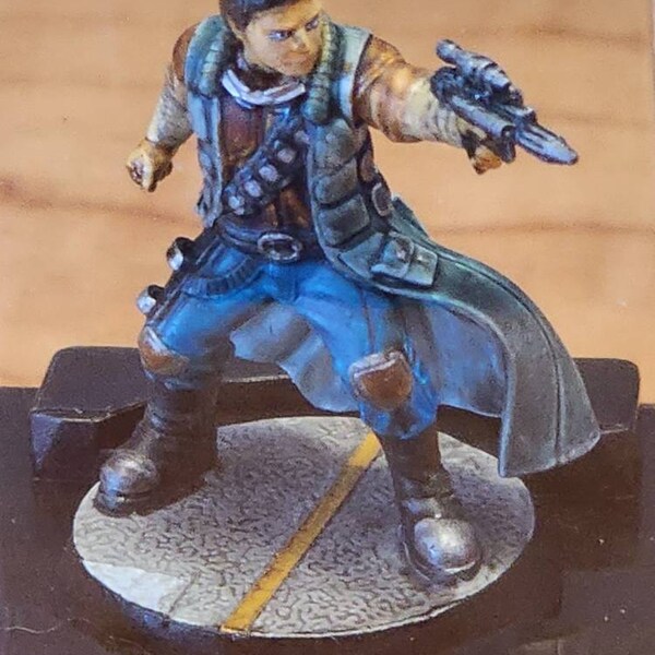 Psychodude - 40mm Miniature | Dnd Mini | Superhero | Trident - Etsy