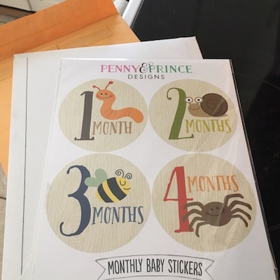 Pregnancy Sticker, Belly Stickers, Gold Stickers, Baby Bump Stickers ...