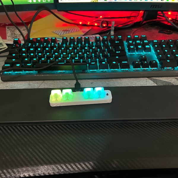 4K RGB Keypad for Osu! Taiko/mania (wide) - Etsy
