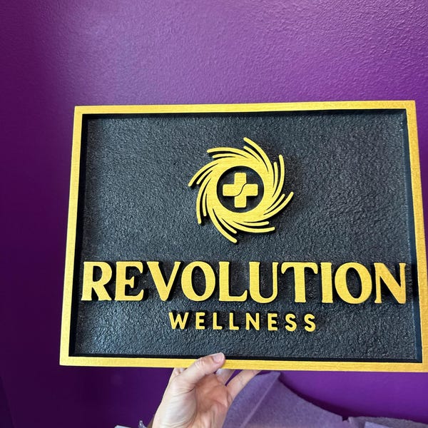 High Density Urethane Sand Carved Single Face Sign Business, Custom 1.5 ...