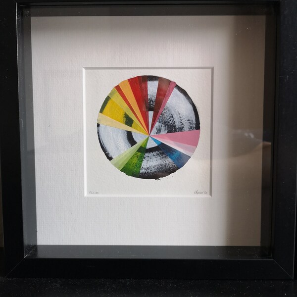 ABSTRACT LINES Risograph Print, Monochrome Fine Line Texture . Limited ...