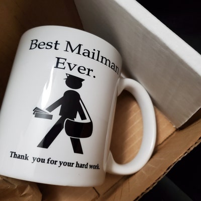 Mail Carrier Gift, Mail Carrier Mug, Best Mailman Ever, Postman Gift ...