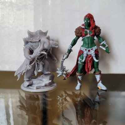 Female Drider Dark Elf Lolth Monstrosity 28mm and 32mm Scale. Dnd ...