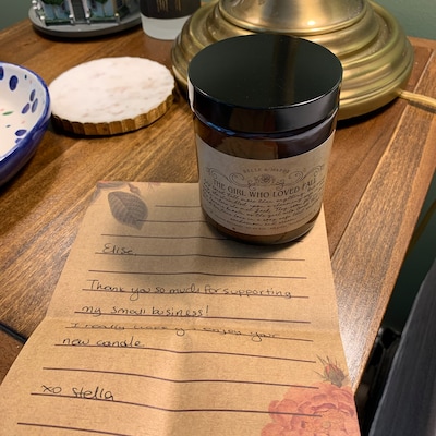 The Old Library Bookish Candles Literary Candle Gift for Librarian ...