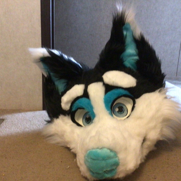 7 Fursuit Head EAR Pattern DIY PDF Digital Download Template for Mascot ...