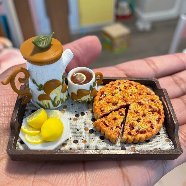 Miniature Foods for Dolls. Helloween Dessert for Dolls. Dollhouse ...