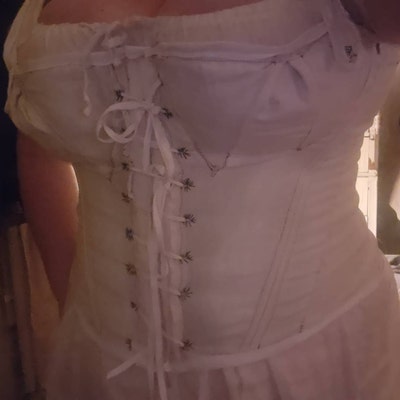 115 Regency and Romantic Eras Corset With Chemise Corded or Theatrical ...