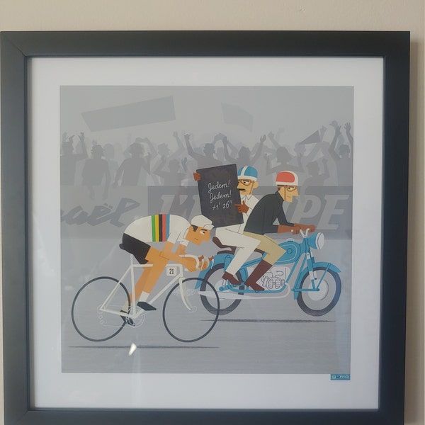 Monuments Cycling Prints, Set of 5 Cycling Posters, Milan-san Remo ...