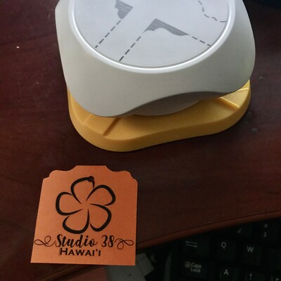 Anysize Elegant Tag Maker Punch - Etsy