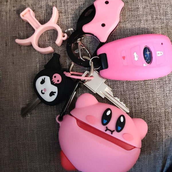 Anime Kawaii PVC Cat/bunny/chicken/bear Key Covers,key Cap Cover,kawaii ...
