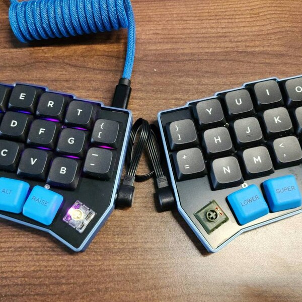 Choc V1 Keycaps - MCC or MBK Convex - POM Material - Etsy