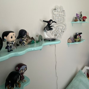 Wavy Shelf Squiggle Shelf Funky Decor Maximalist - Etsy