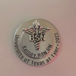 BSN Pin BSN Nursing Pin for Nurse Graduation BSN Gift for - Etsy
