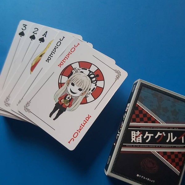 Kakegurui Playing Cards 54-card Deck - Etsy