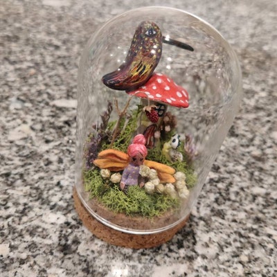 Walnut Shell Miniature Wren Unique Cottagecore Decoration Versatile ...