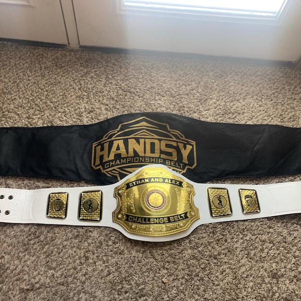 Custom Wrestling Belt - Customizable Championship Belt for Award Sports ...