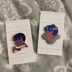 BL Genre Enamel Pins - Etsy