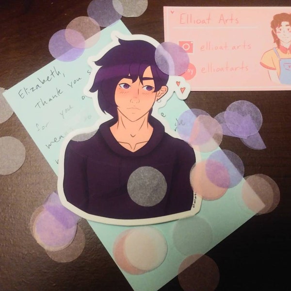 Stardew Valley Sebastian Alex Sticker - Etsy