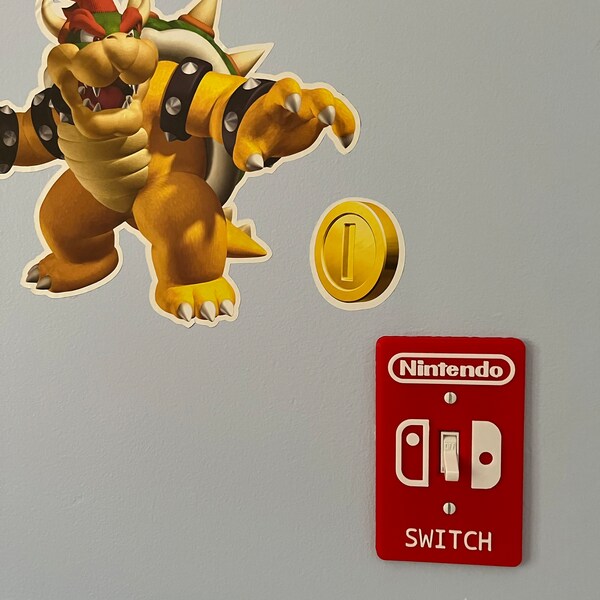 Nintendo Switch Light Switch Plate - Etsy
