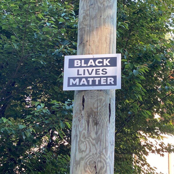 BLM Black Lives Matter Yard Sign Double Sided 18x12 With H-stake ...