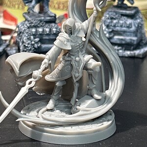 Demonic Lord Heretic Knights Ghamak Resin Miniatures for Tabletop Dnd ...