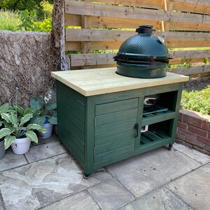 Modular Corner Unit. Kamado, BGE, Cut-out BBQ Table. Customise Yourself ...