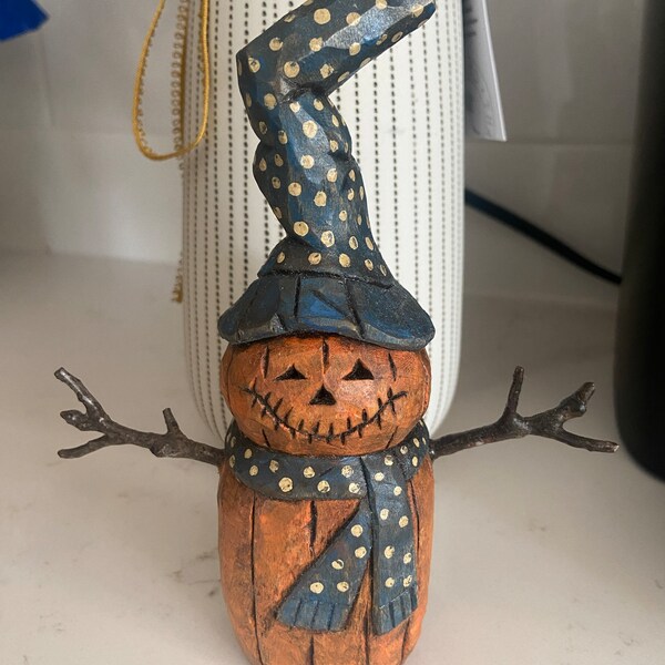 Fun, Colorful, and Whimsical Santa-in-a-box Woodcarving Ornament ...